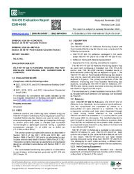 ESR-4868 - Hilti HIT-HY 200 V3 Adhesive Anchors and Post Installed