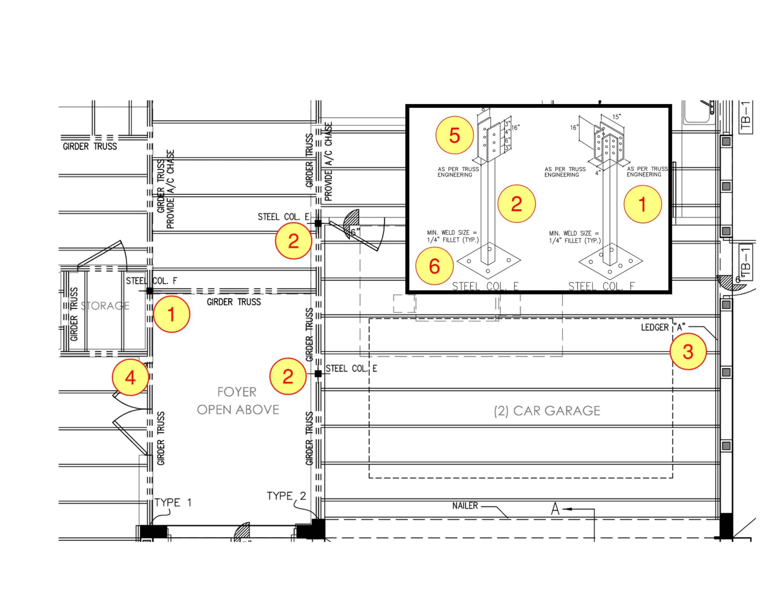 Episode 5 - 2nd Floor Trusses - Engineering Plans