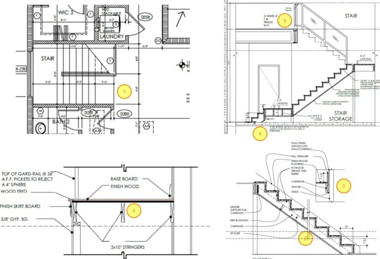 Episode 8 - Wood Stair Construction - Engineering Plans